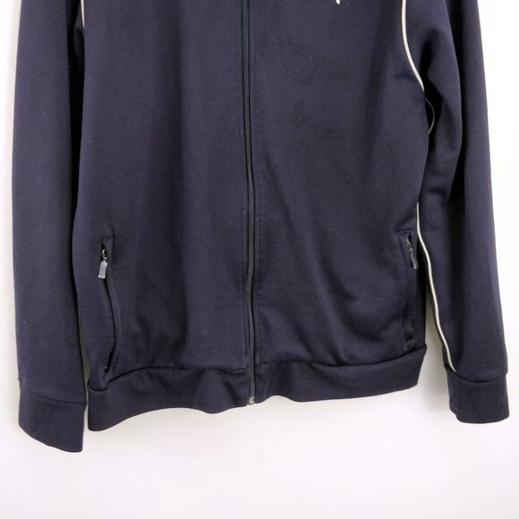 Puma | Jackets & Coats | Vintage Puma Varsity Stripe Spellout Jacket ...